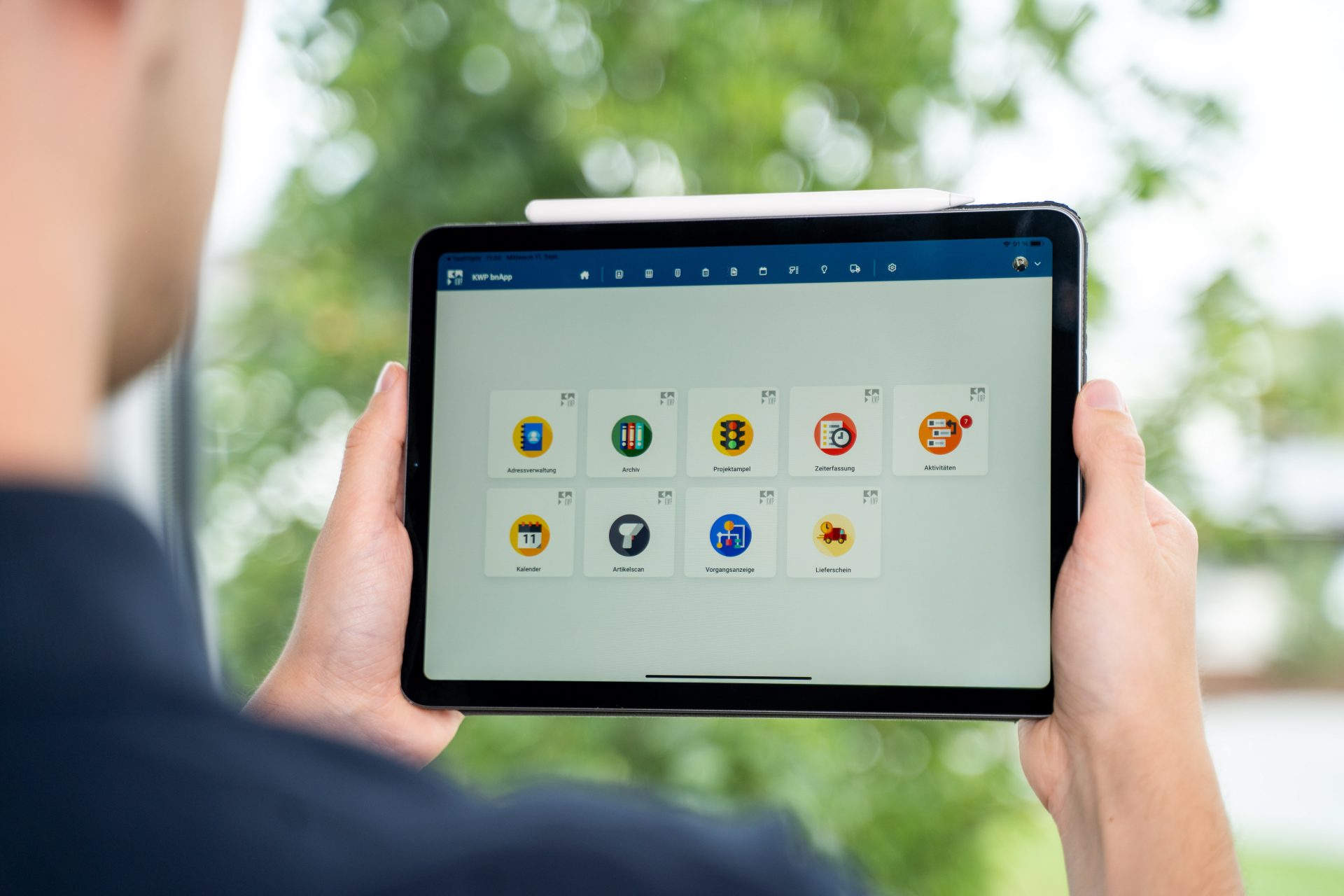 Handwerker-App für Ihr mobiles Büro | KWP bnApp